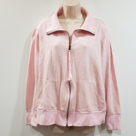 Old Navy | Jackets & Coats | Old Navy Brand Womens Pink Sweat Jacket ...
